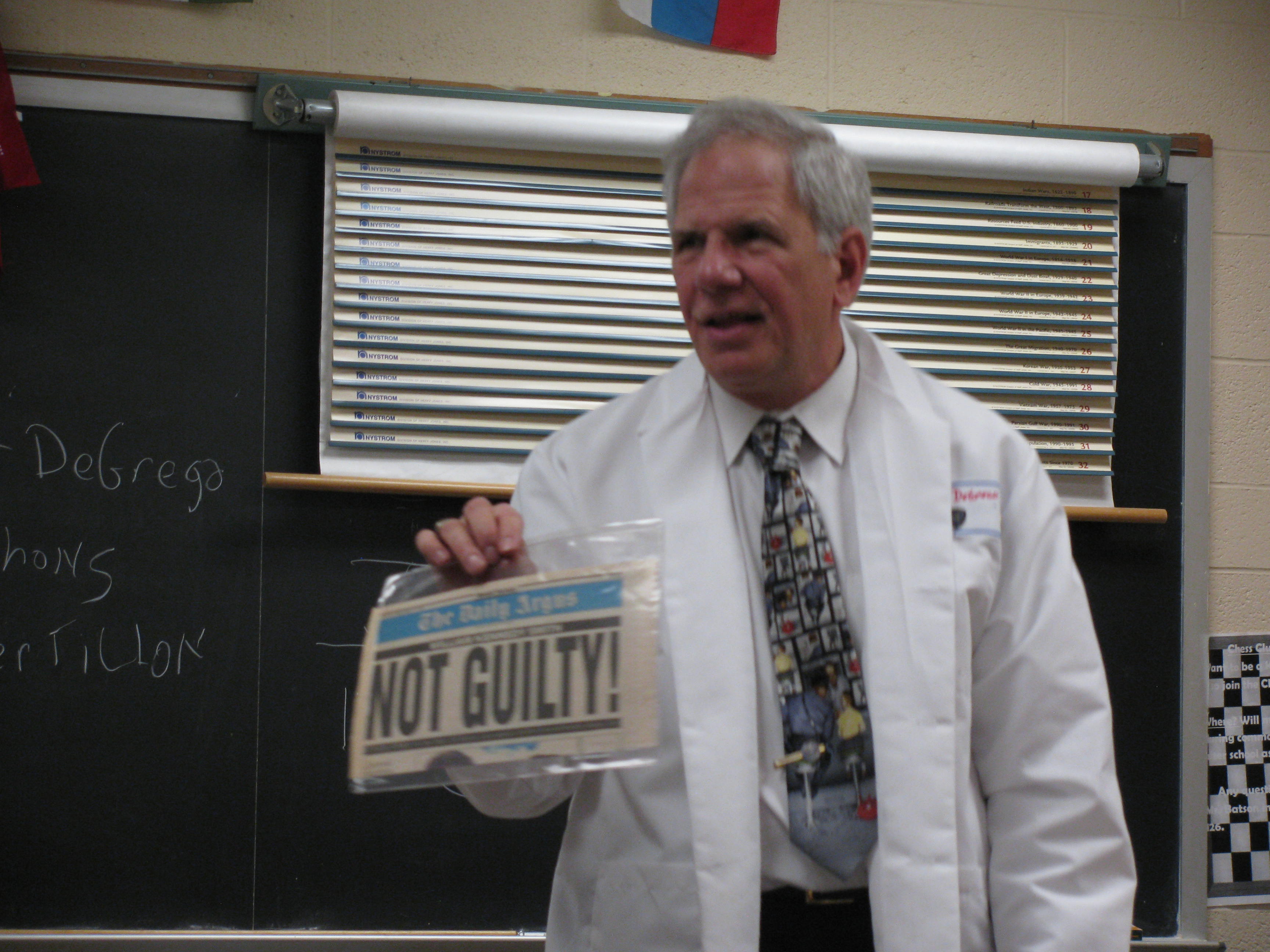 NEWS: Guest Speakers Visit Crime & Violence Classes | The Advocate Online