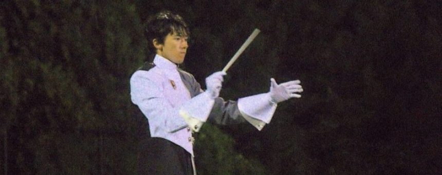 5 QUESTIONS WITH…Senior Drum Major Christopher Rickard About The Band’s ...